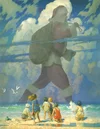 N.C. Wyeth, The Giant — Santa Classics