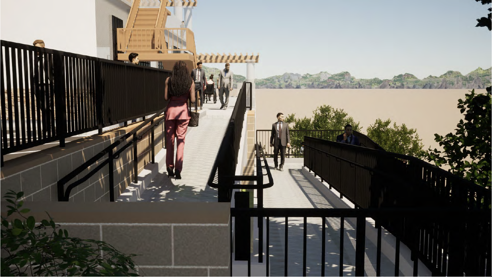 Accessibility Improvement Ramp — Behr Browers Architects Inc.