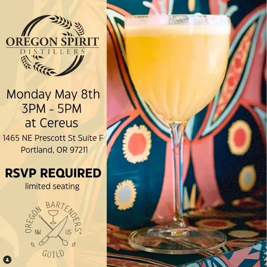 Events Lineup — Oregon Bartenders' Guild