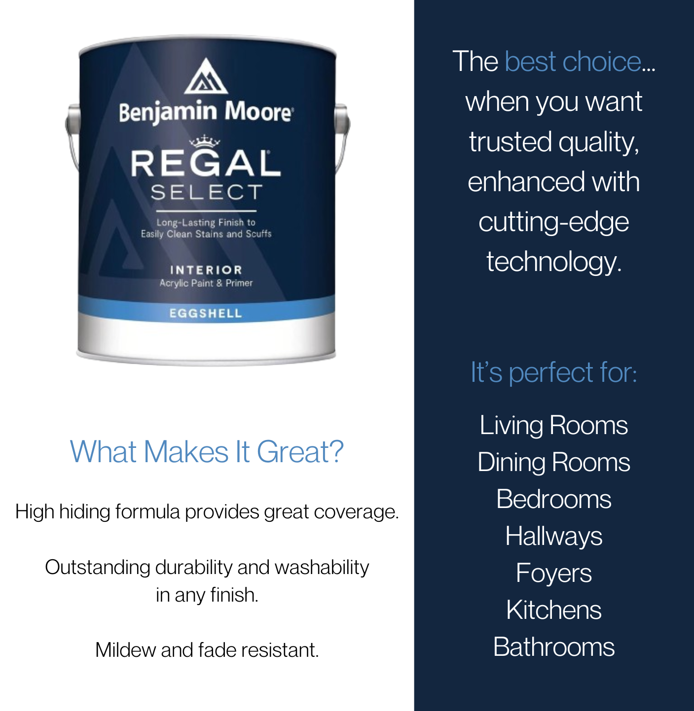 Interior Paint — Clancy's Rainbow - Benjamin Moore Dealer