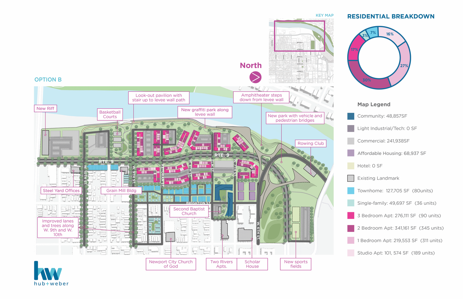 West Newport - Site Development Iterations and Final Plan — Hub+Weber ...