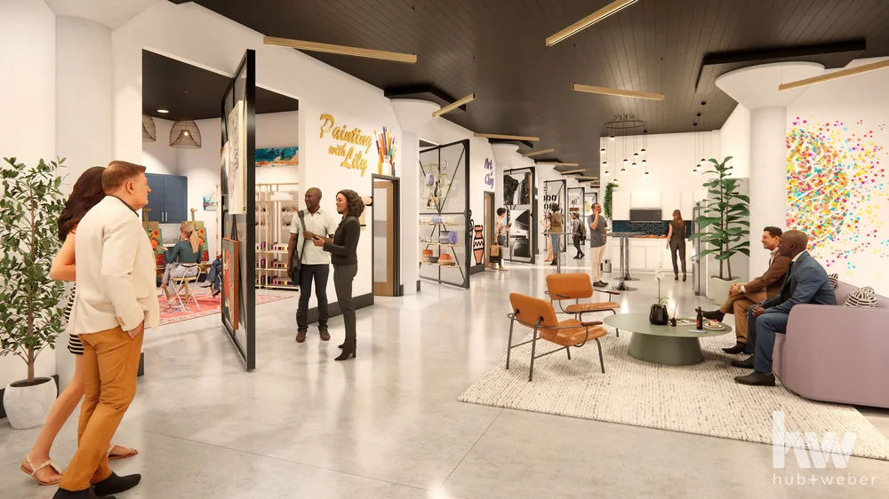 Renderings — Hub+Weber Architects, PLC