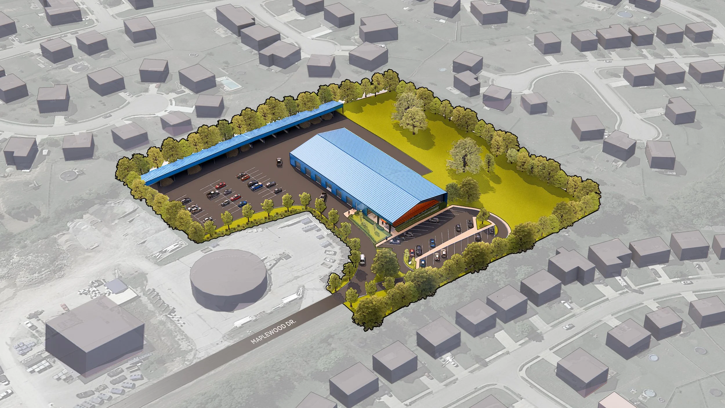 Renderings — Hub+Weber Architects, PLC