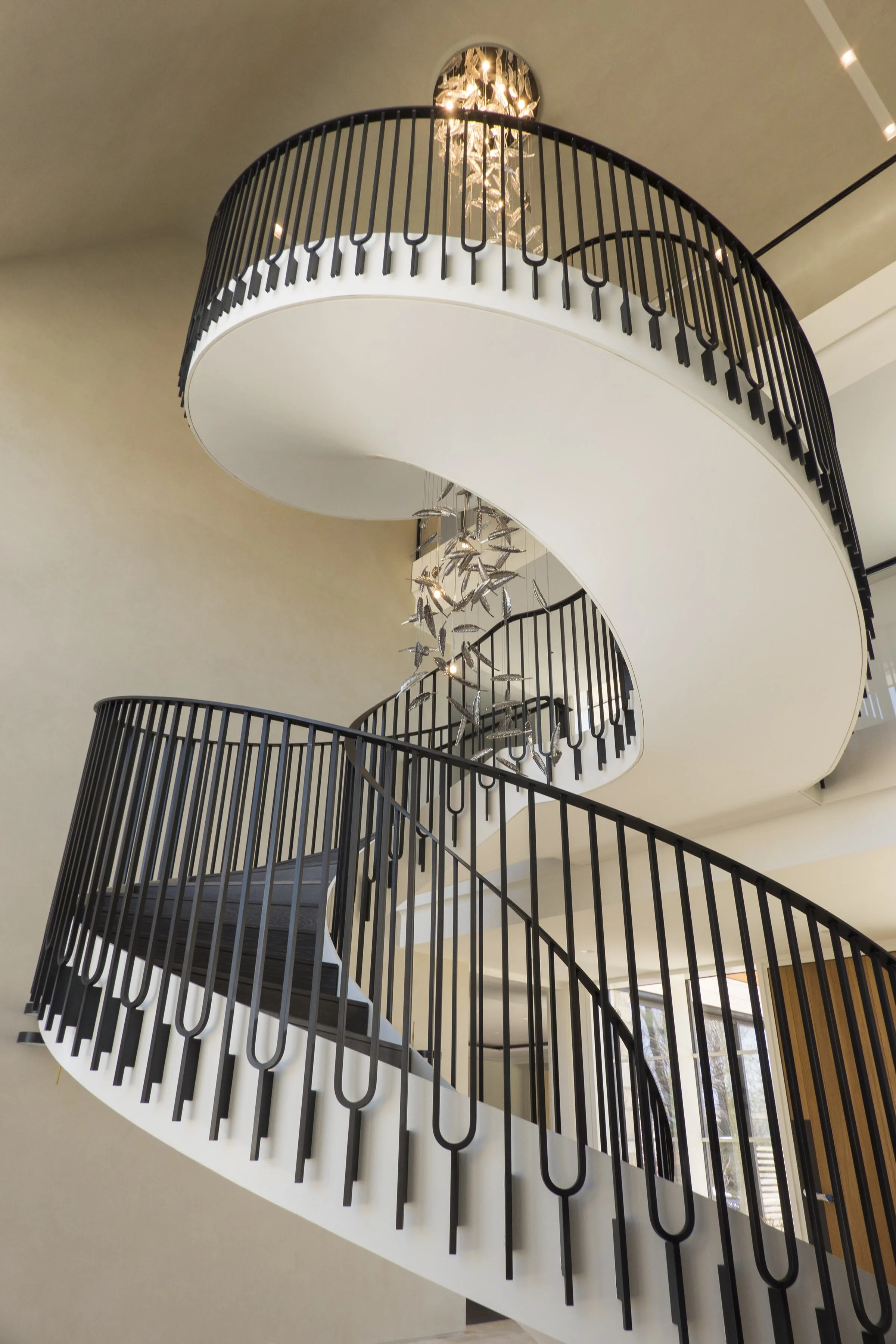 Spiral Staircase Custom Metalwork, Old Greenwich CT — Ferra Designs