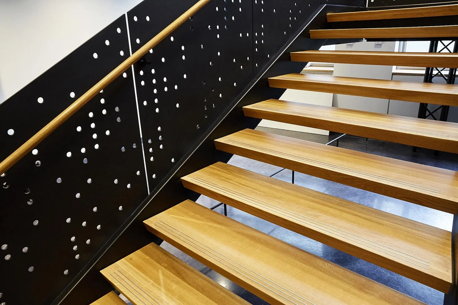 NYU Brooklyn Architectural Staircase — Ferra Designs