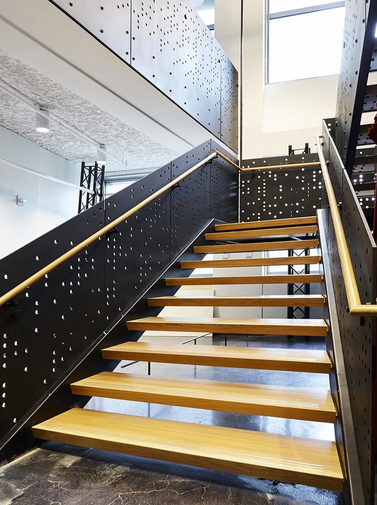NYU Brooklyn Architectural Staircase — Ferra Designs