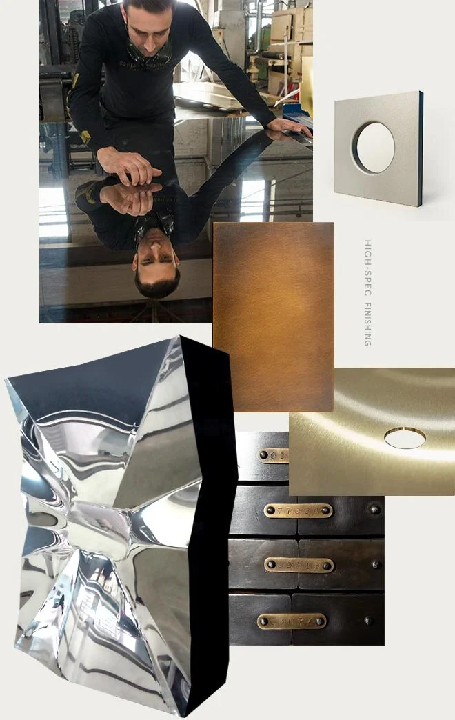 Services - Metal Fabrication, Manufacturing, Finishes — Ferra Designs