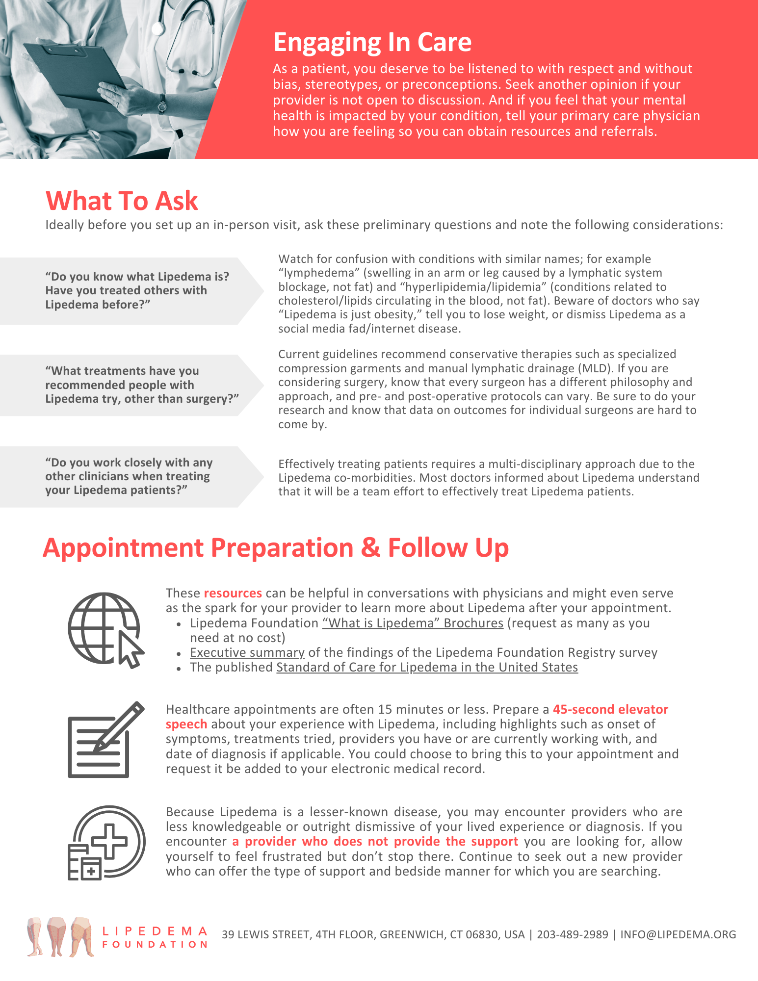Patient Self-Advocacy Guide — Lipedema Foundation