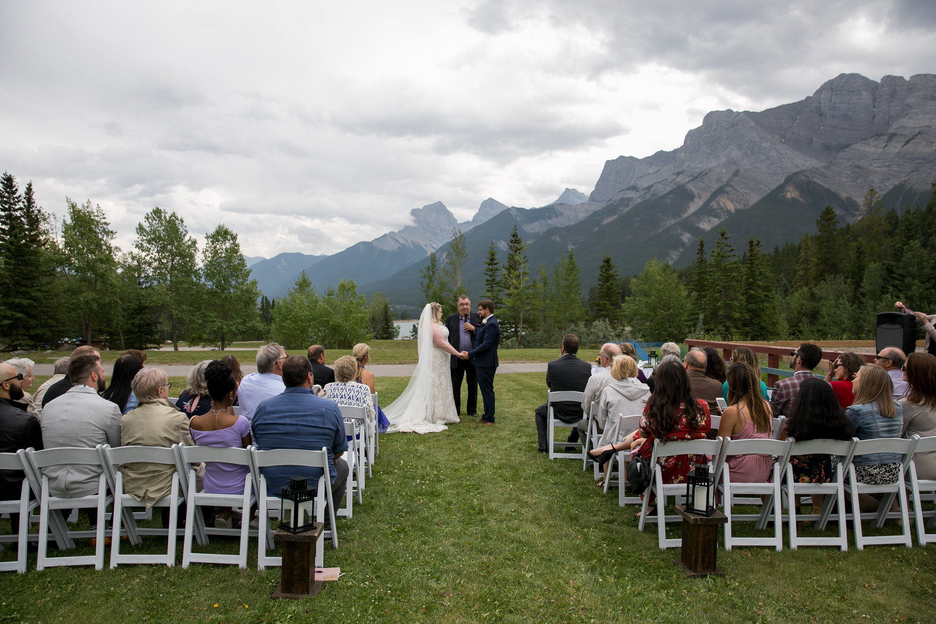 Canmore Nordic Centre Wedding Photography