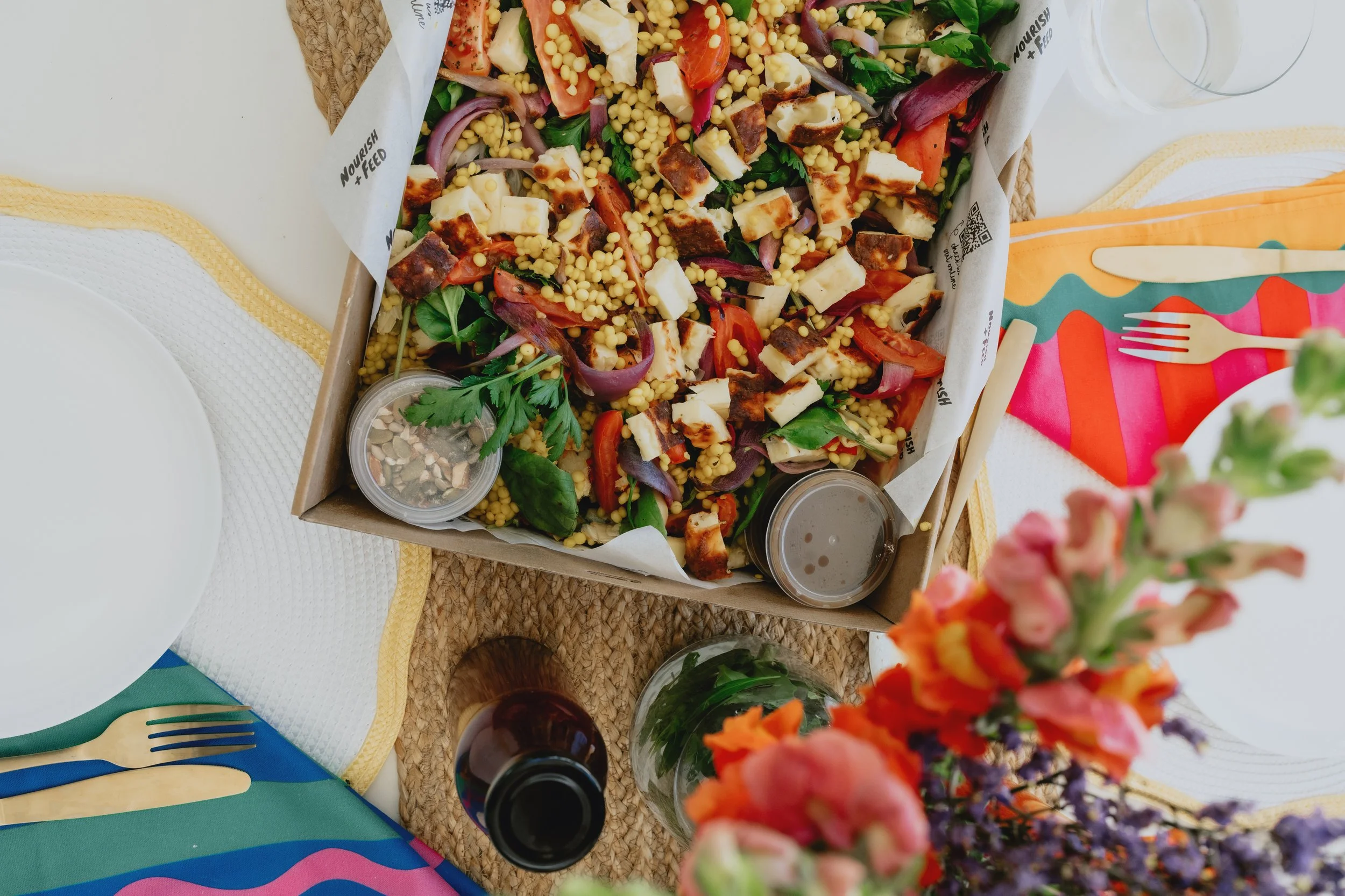 Healthy Fresh Perth Catering | Salads + Wraps + Breakfast — NOURISH + FEED
