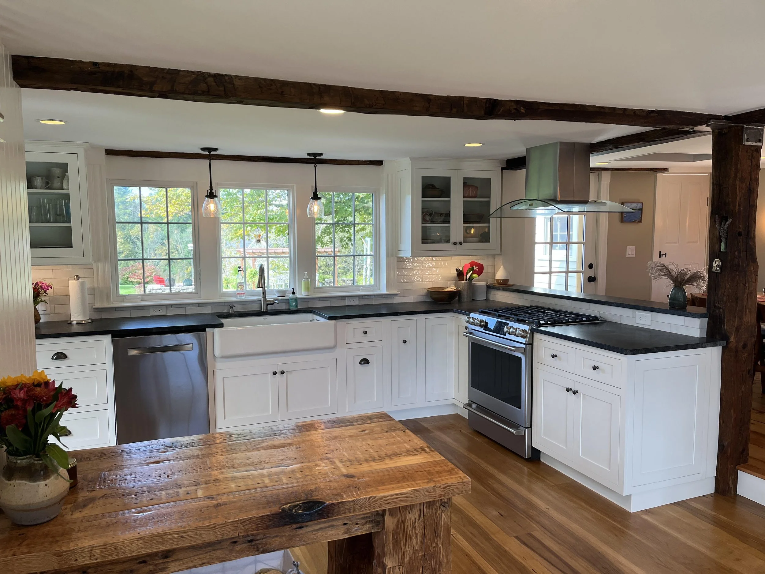 Connect Barn to Antique House-Dickinson Architects, LLC | Home ...