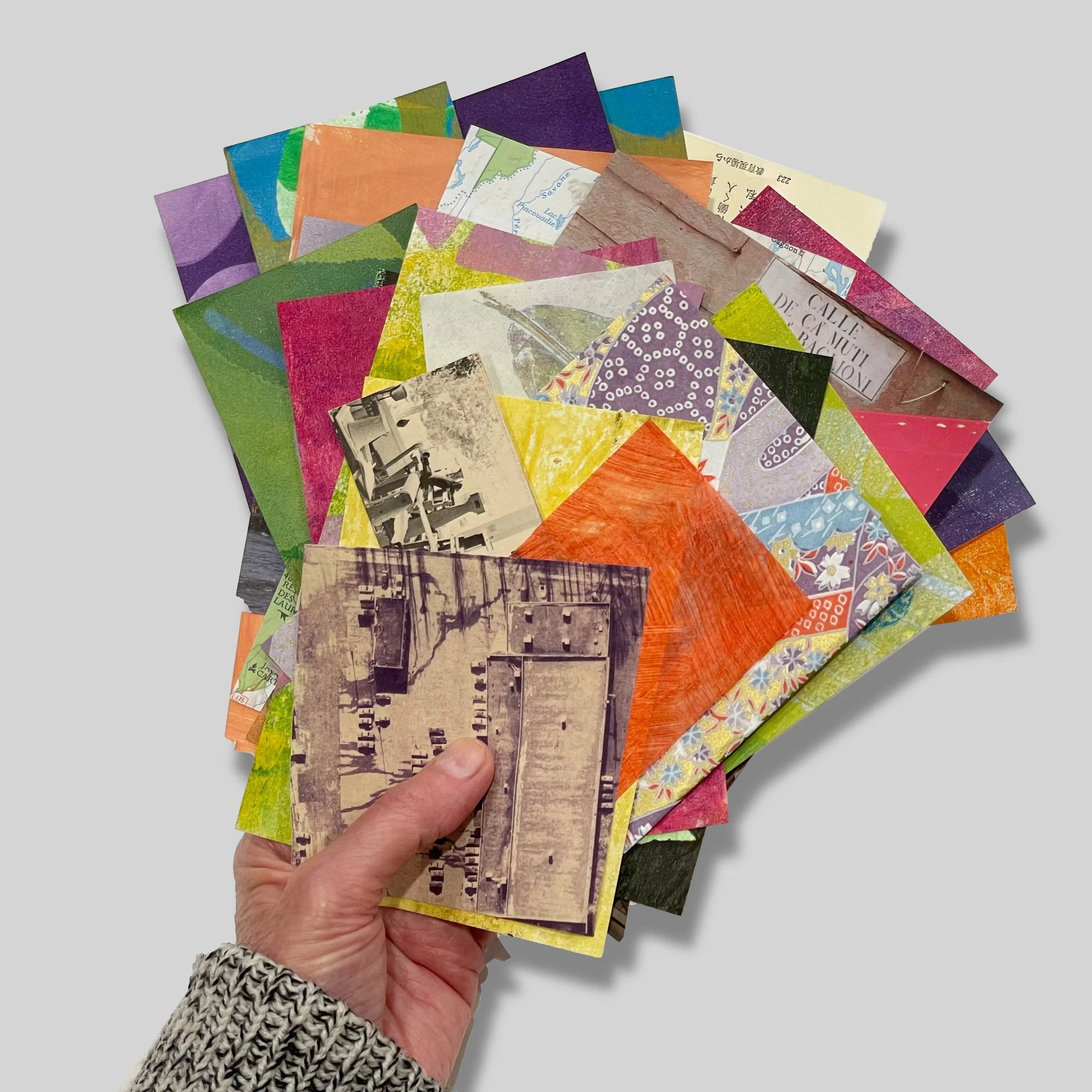 Collage Paper Collection — Hannah Klaus Hunter Arts