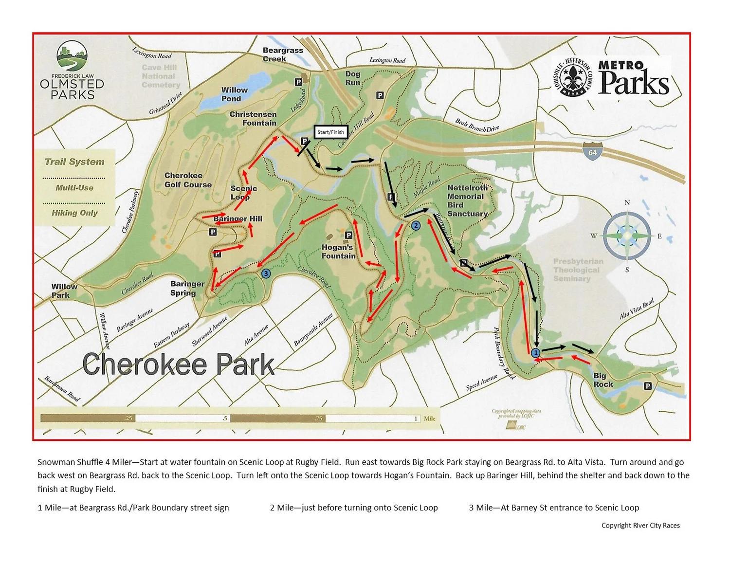 Snowman Shuffle 4 Miler — river city races