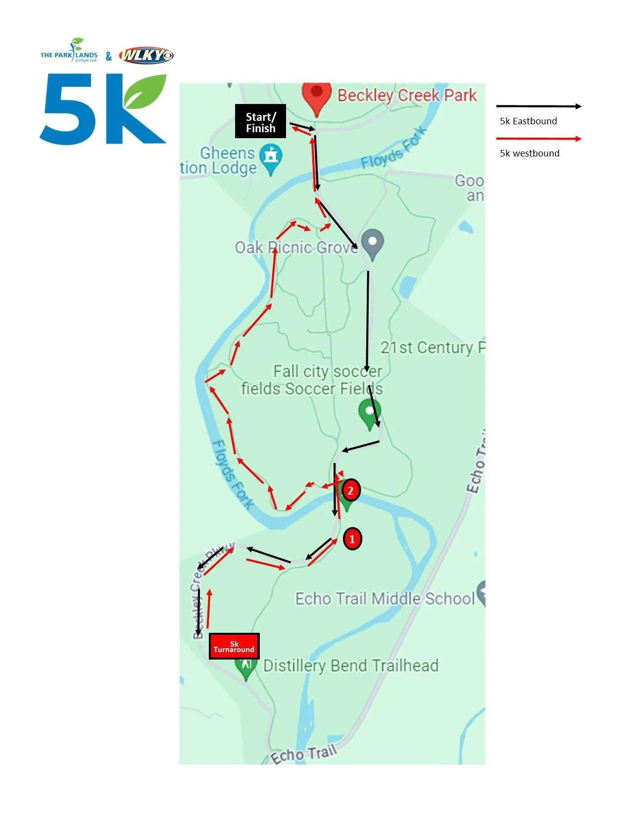 The Parklands & WLKY 5k Run/Walk — river city races