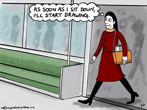 How To Build A Drawing Habit — everyonelovescartoons.com