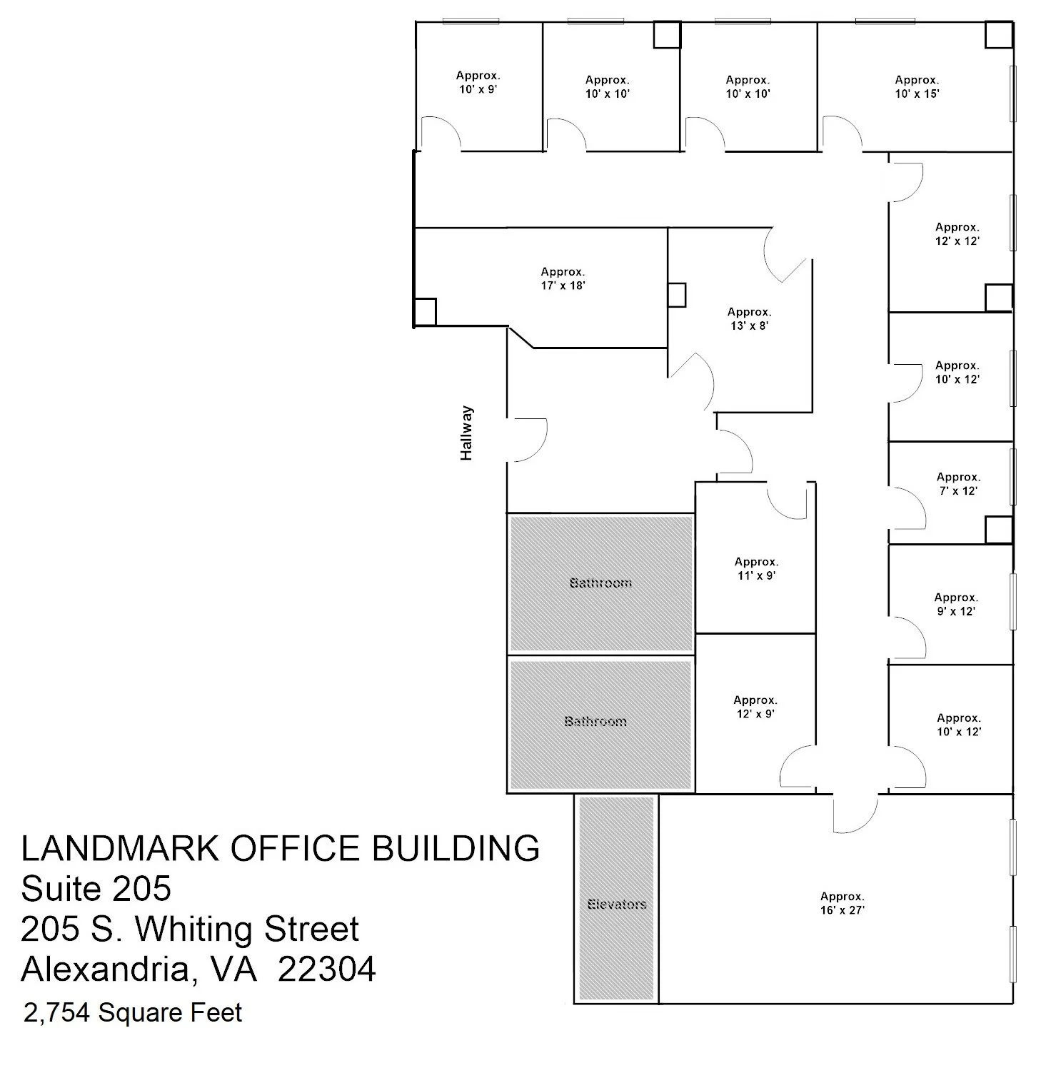 Available office space in Landmark Office Building — L&M Management