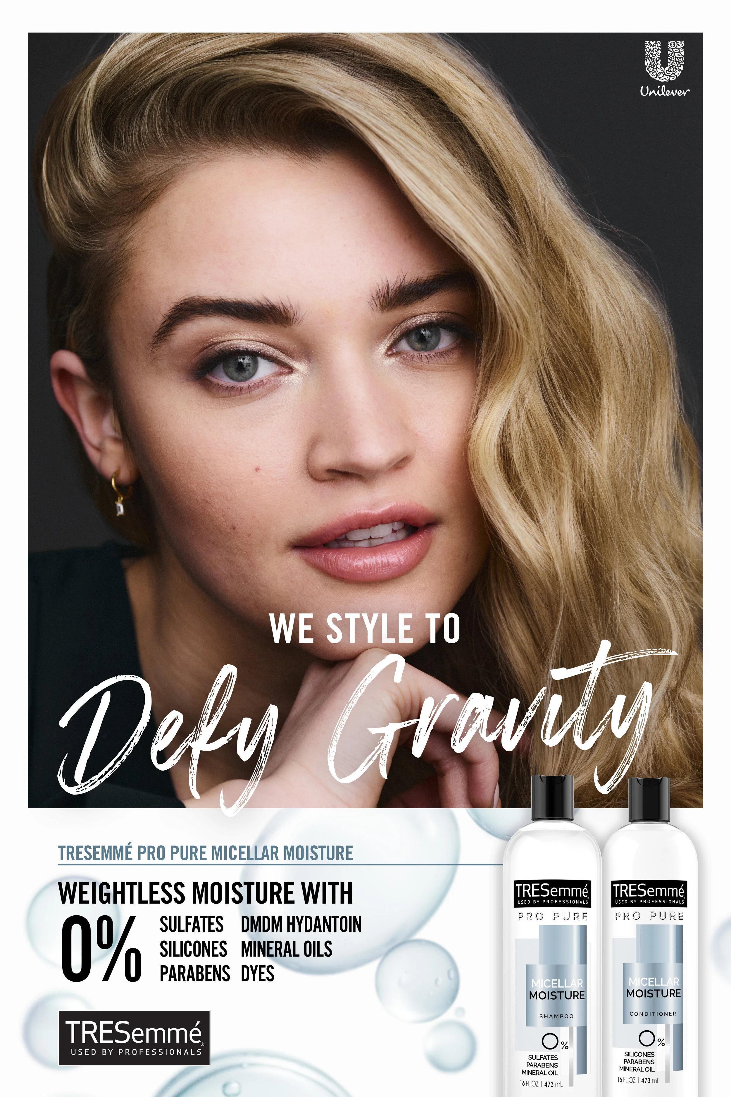 TRESemmé Print Ad — Luke Hamilton Designs