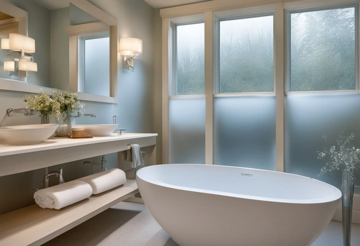 Frosted Window Film for Homes London — ♔London Window Films