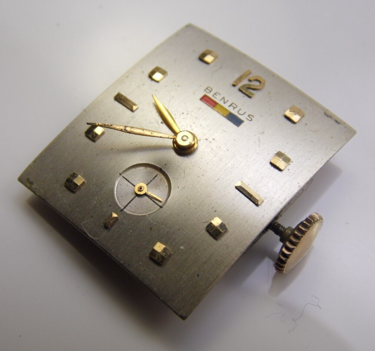 Vintage Benrus B01 (ETA 1220) 17 Jewels Swiss Mechanical Manual Watch ...