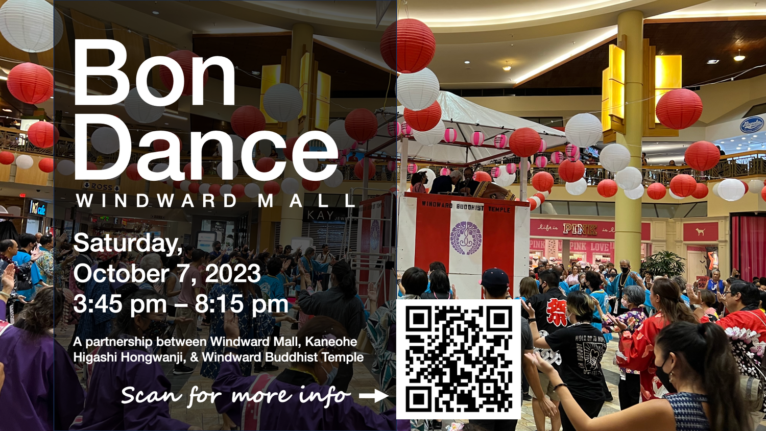 Windward Mall Bon Dance — Windward Buddhist Temple