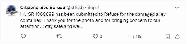 Citizens' Service Bureau - Is it worth your time? — St. Louis City Talk