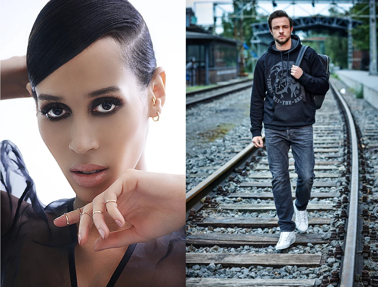 Fashion: Interview with Transgender Models Isis King & Benjamin Melzer ...