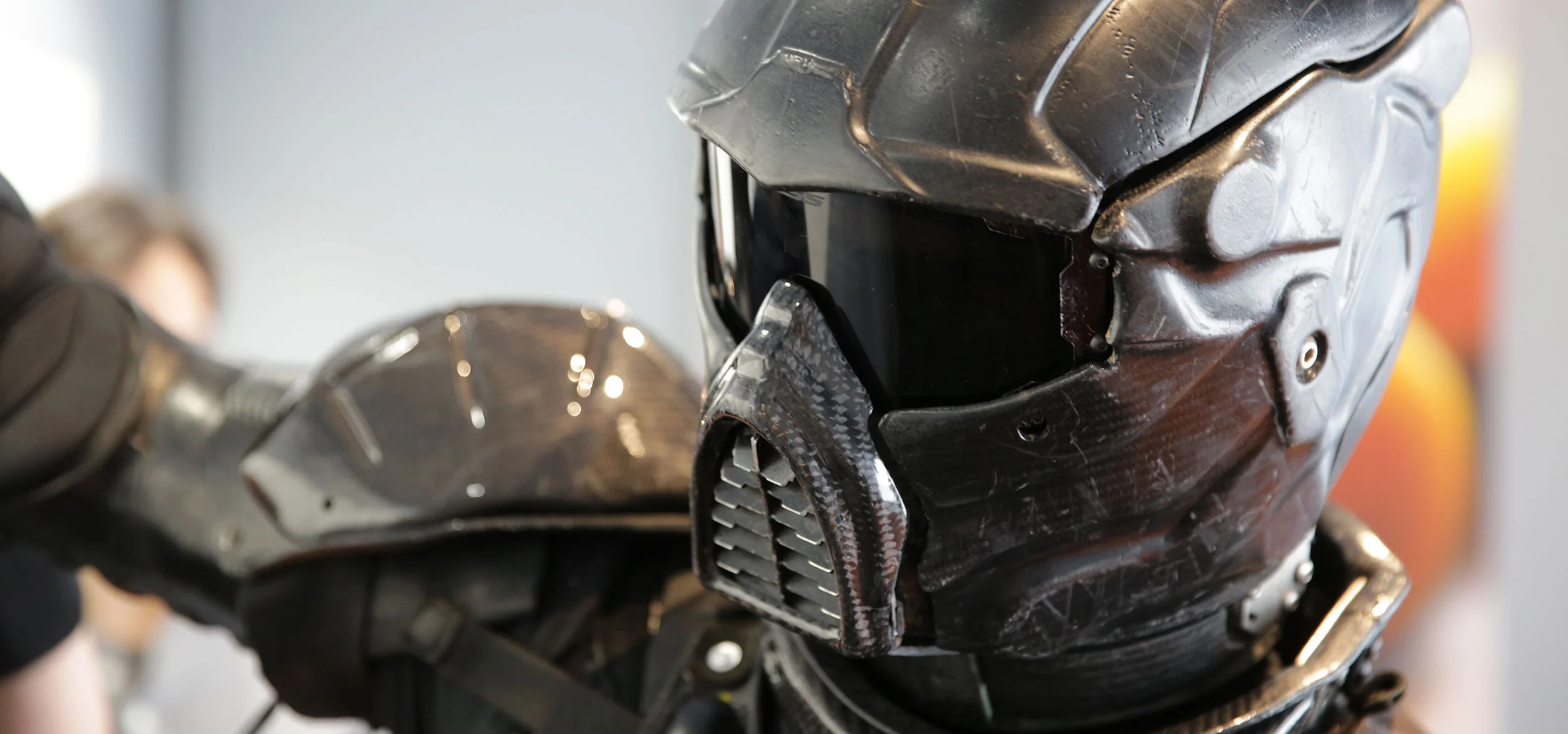 Chiron demonstrate high-tech body armour | Design + Industry