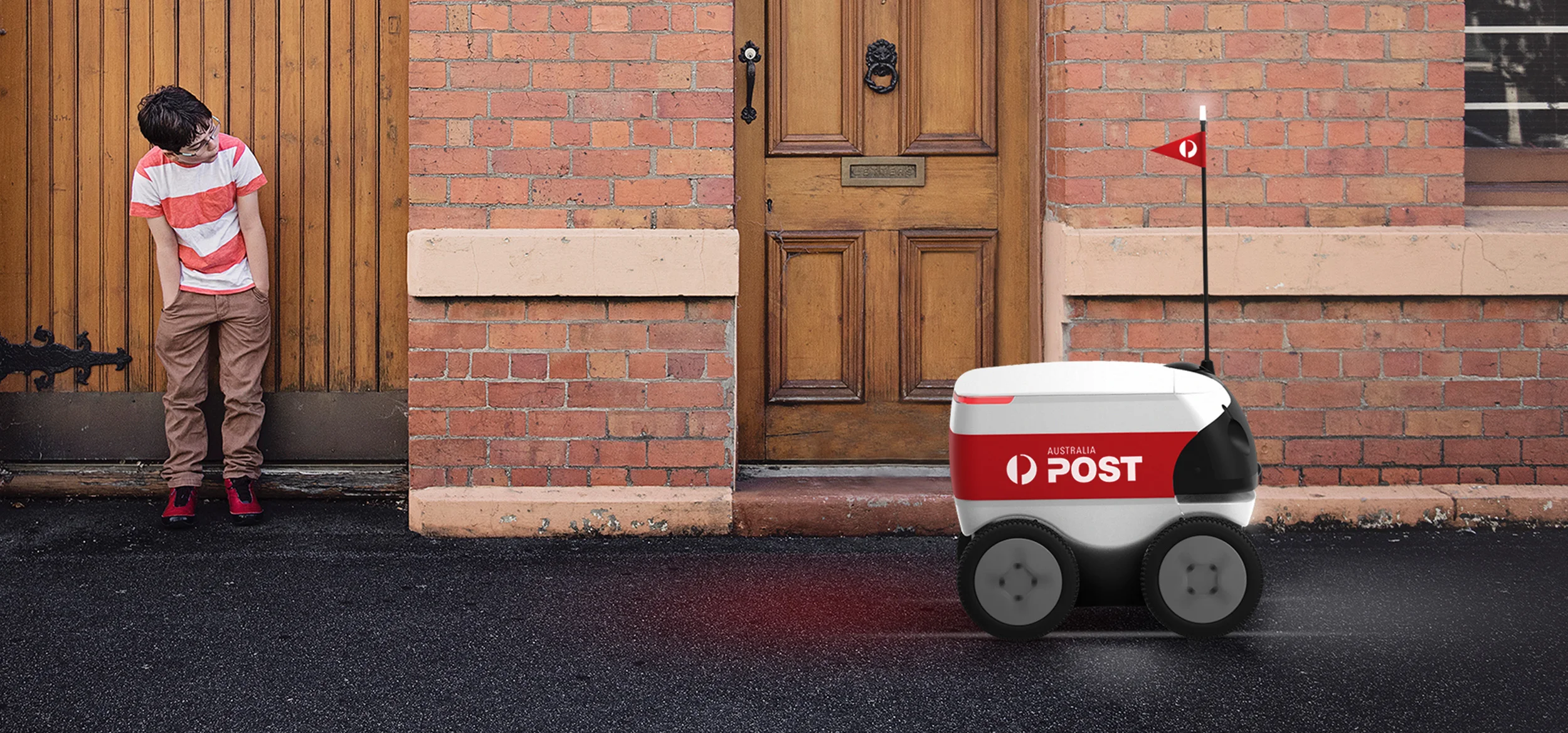Marathon Autonomous Delivery Robot | Design + Industry
