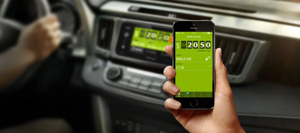 Cabcharge Meter product design