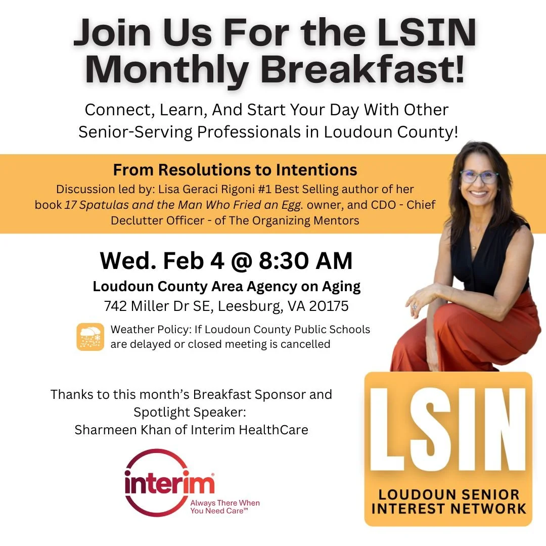 February LSIN Breakfast | Loudoun Senior Interest Network