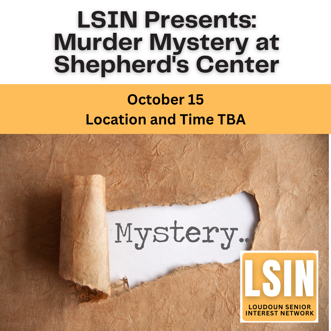 Loudoun Senior Interest Network | Resources for the Elder Care ...