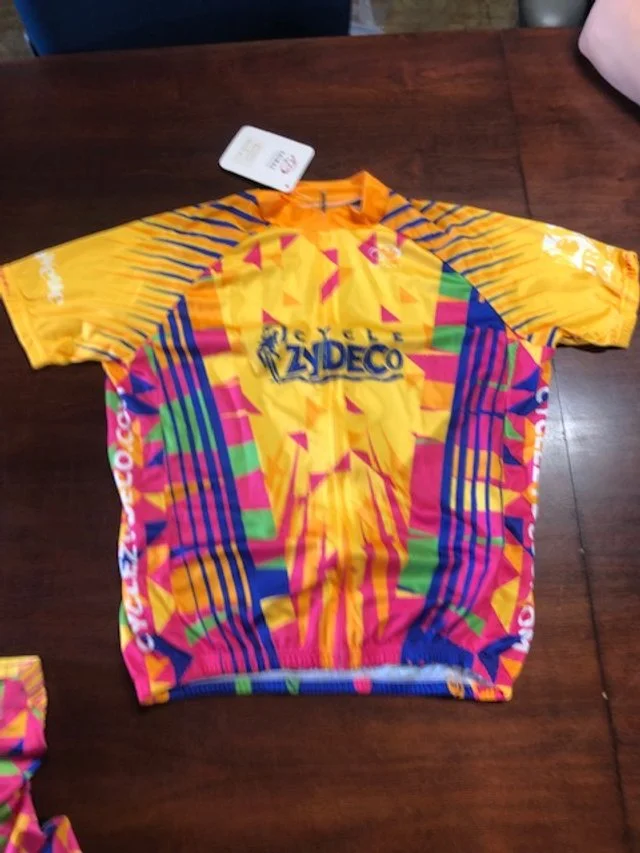 Cycle Zydeco Cypress tree and fiddle front - SHORTS — CYCLE ZYDECO