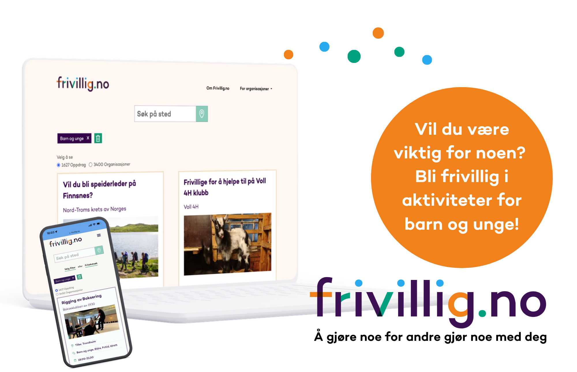 Flere frivillige seniorer er målet i ny kampanje! — Om frivillig.no