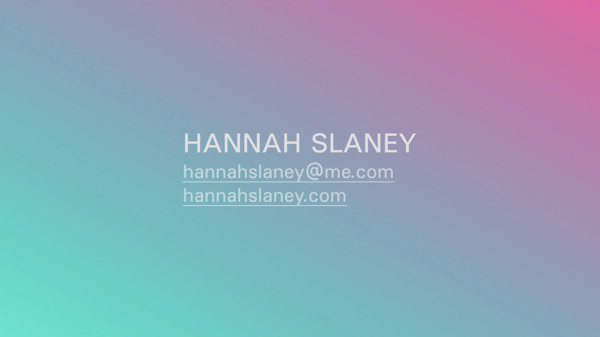 Hannah Slaney
