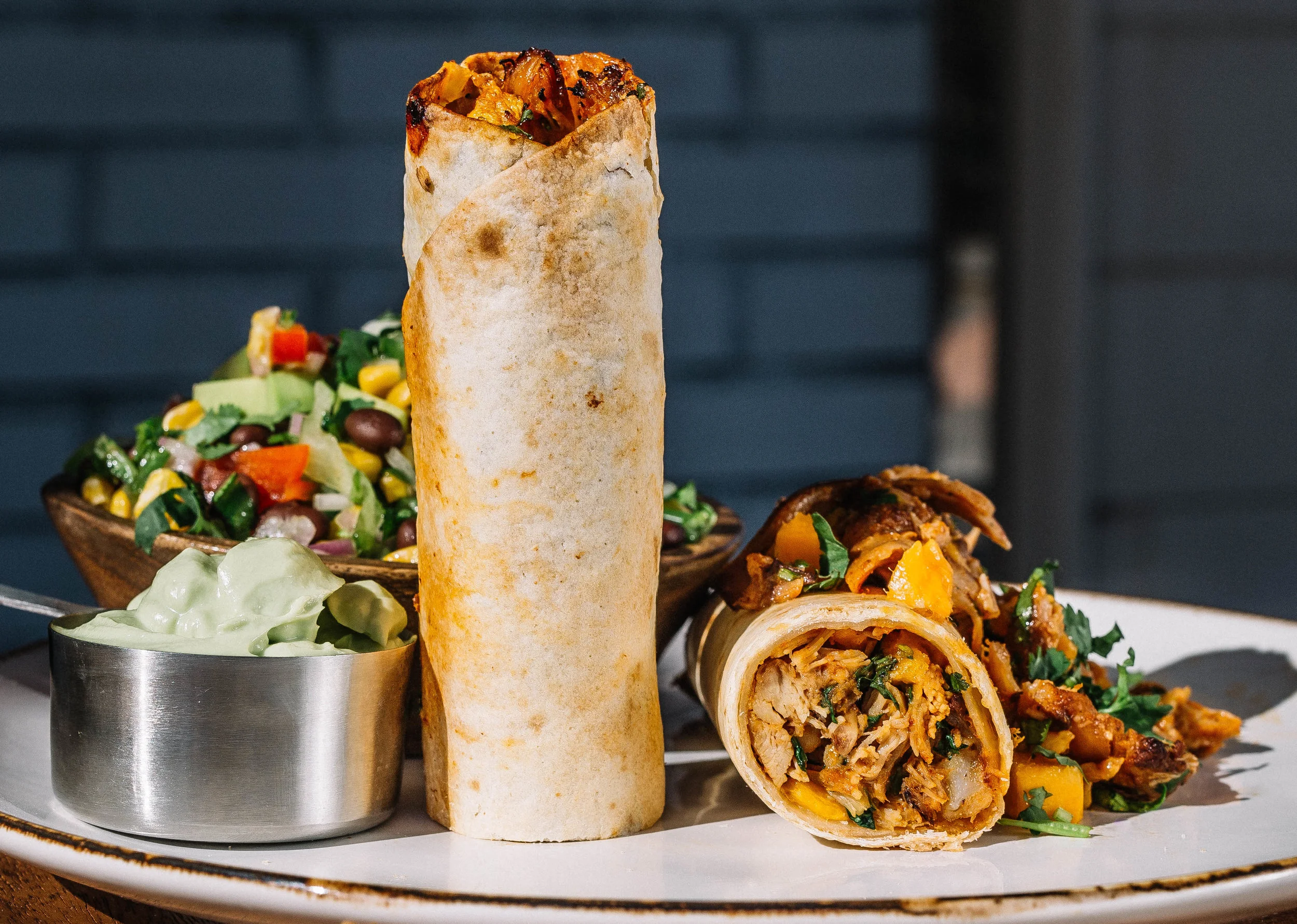 Chefs favo | Flaming chicken wraps! — Nigelvdhorst.com