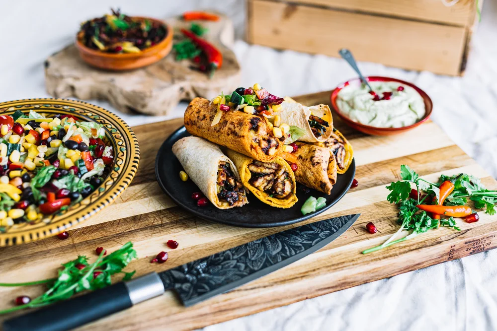 Sweet & spicy flautas met tempeh — Nigelvdhorst.com