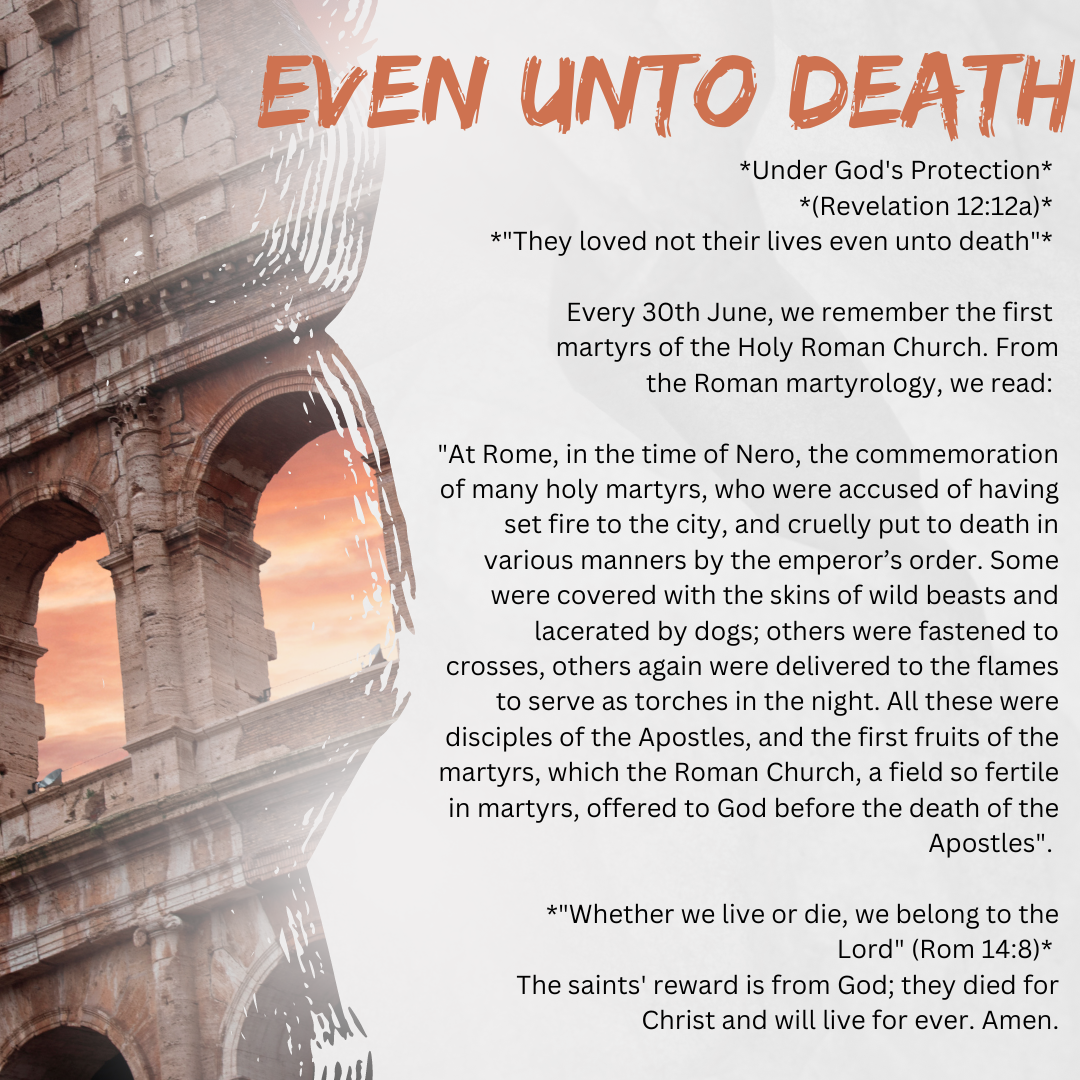 *Under God's Protection* — HOLY REDEEMER CHURCH