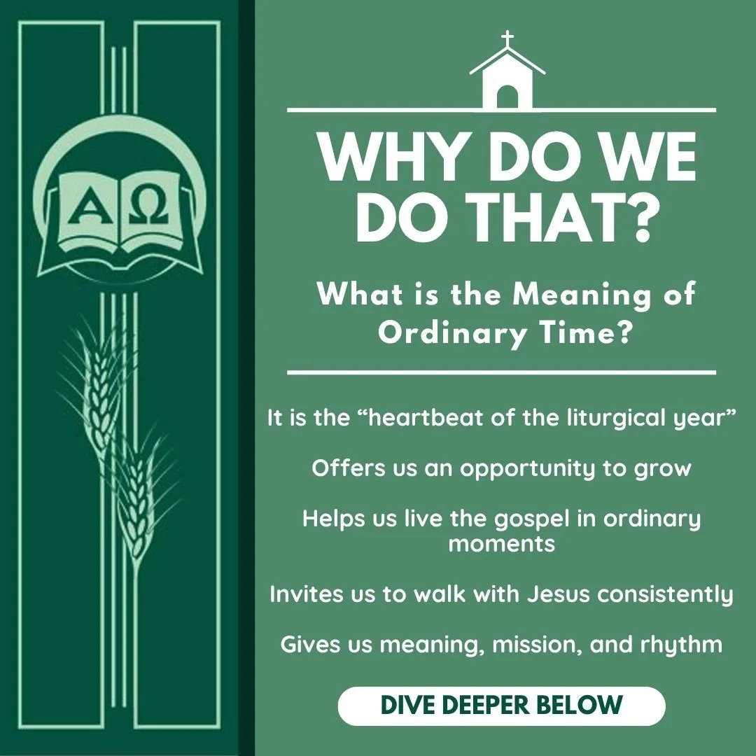 What is the Meaning of Ordinary Time? — HOLY REDEEMER CHURCH