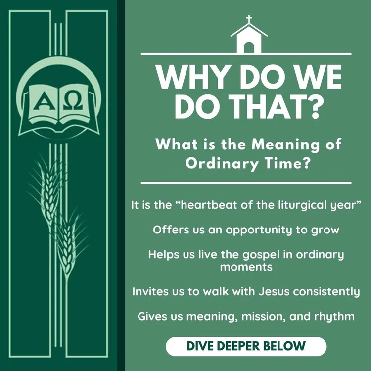 What is the Meaning of Ordinary Time? — HOLY REDEEMER CHURCH