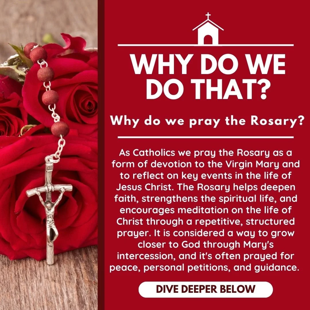Why do we pray the Rosary? — HOLY REDEEMER CHURCH