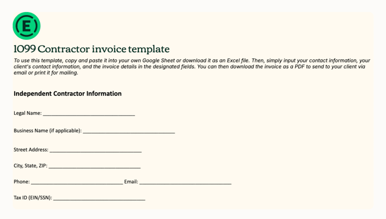 How to Invoice as an Independent Contractor | Expensify