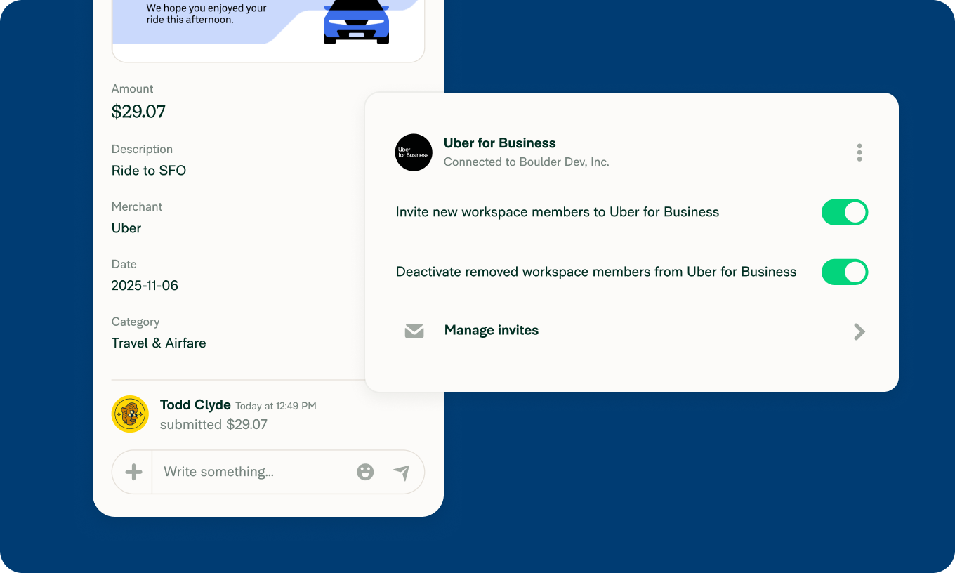 Uber for Business + Expensify Integration: Automate Ride and Meal Receipts