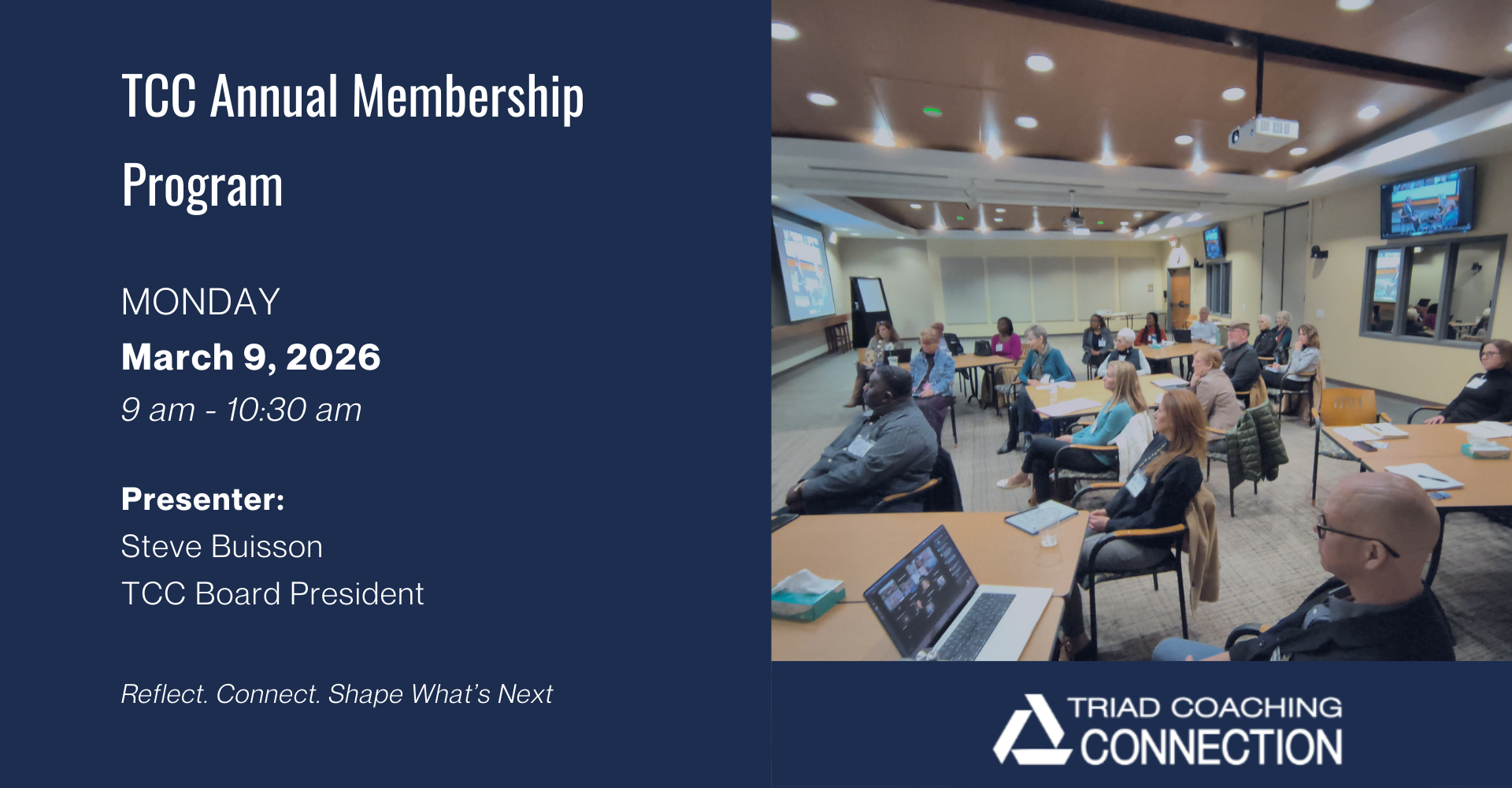 Annual Membership Meeting — Triad Coaching Connection