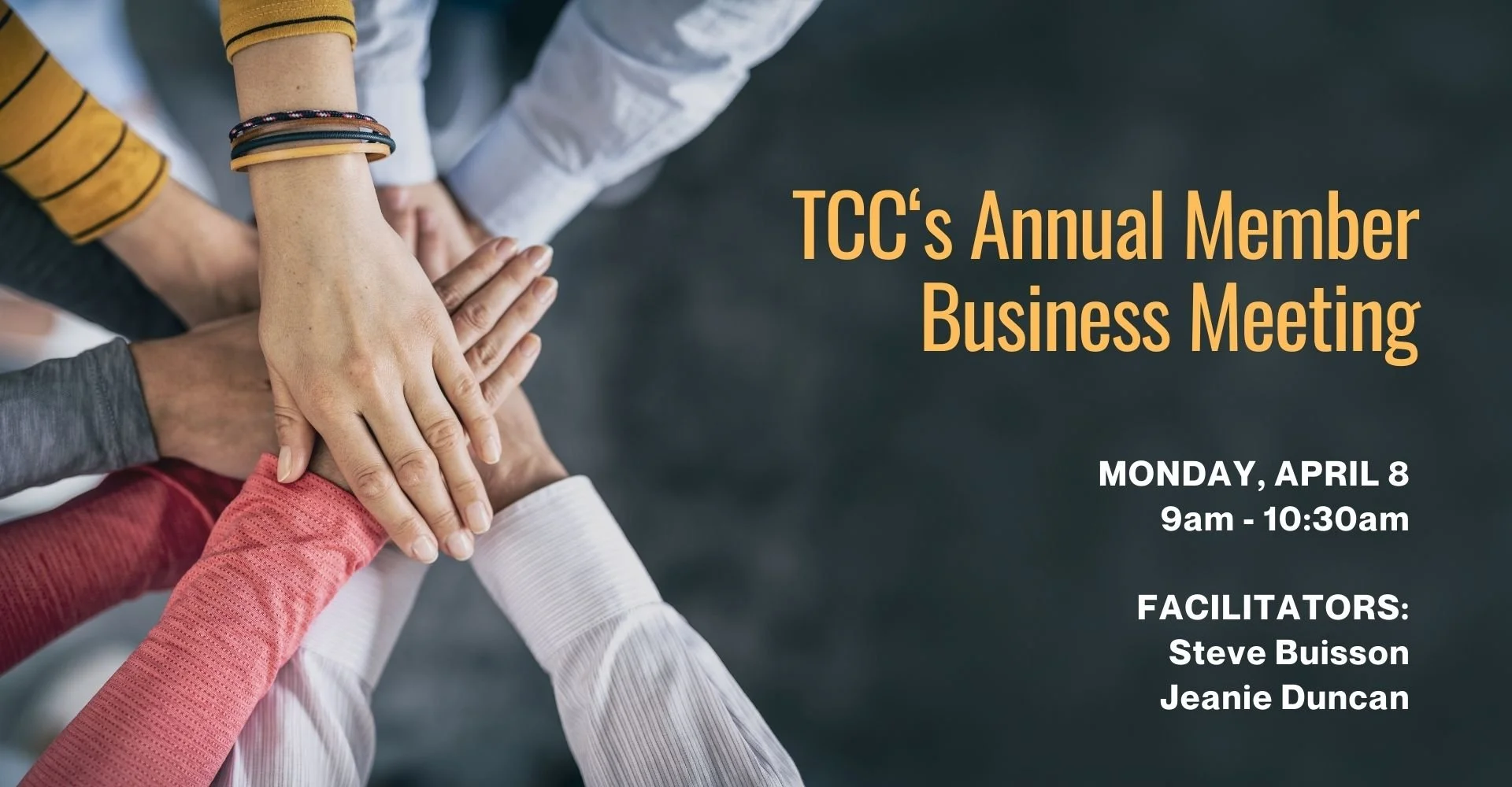 TCC’s Annual Member Business Meeting — Triad Coaching Connection