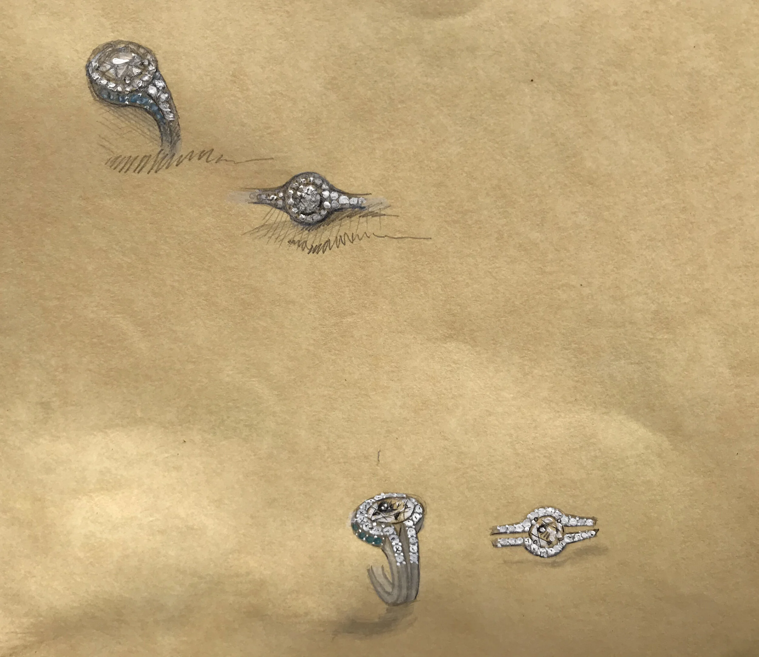 Unique Engagement Rings By Santa Barbara Jewelry Designers