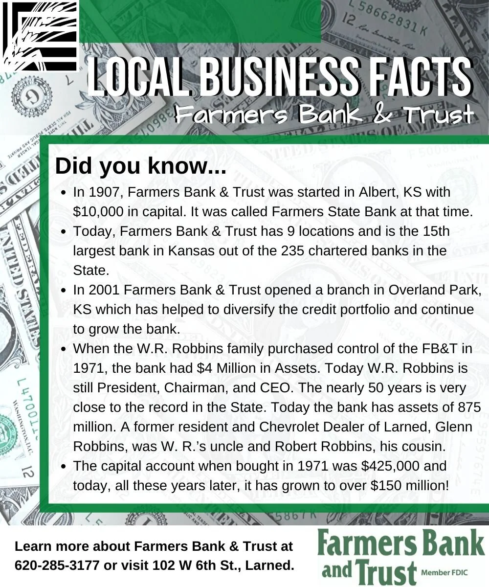 Local Business Fun Facts — Larned Area Chamber | Larned, Kansas