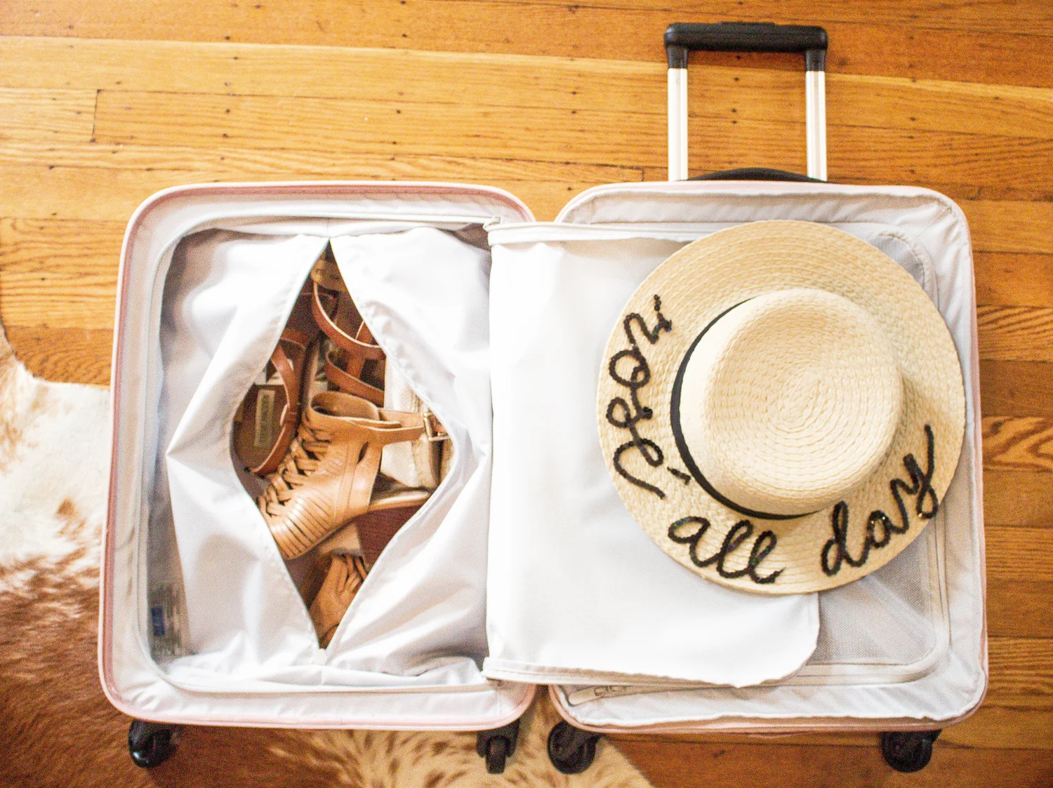 My Suitcase: The Victorinox Etherius Metallic Bag — Two Blue Passports