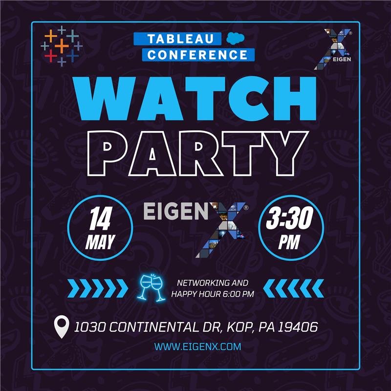 Post-Tableau Conference 2025 Watch Party with Eigen X — Eigen X