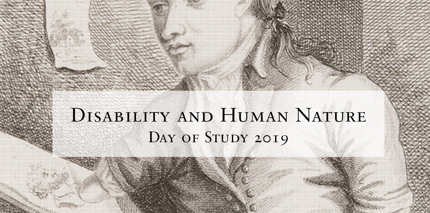 Disability and Human Nature: Day of Study 2019 — Saint Benedict Institute