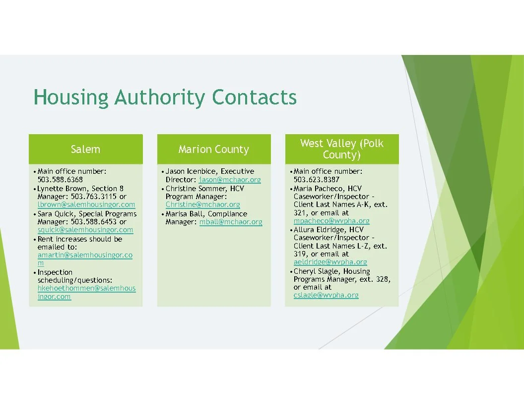 HCV Landlord Symposium — Salem Housing Authority